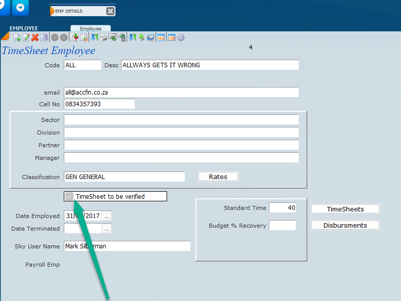 How to Verify Time Sheets
